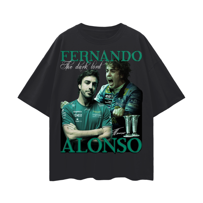 The Dark Lord Fernando Alonso Tribute T-Shirt – The Red Flags Merch